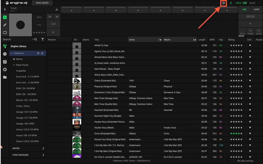 MIXO: BACKUP ENGINE DJ LIBRARY