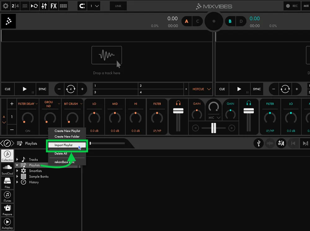 MIXO: VIRTUAL DJ TO CROSS DJ
