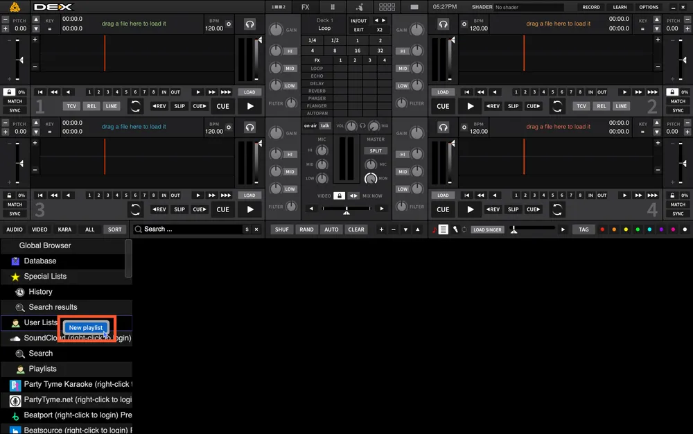 MIXO: VIRTUAL DJ TO DEX 4